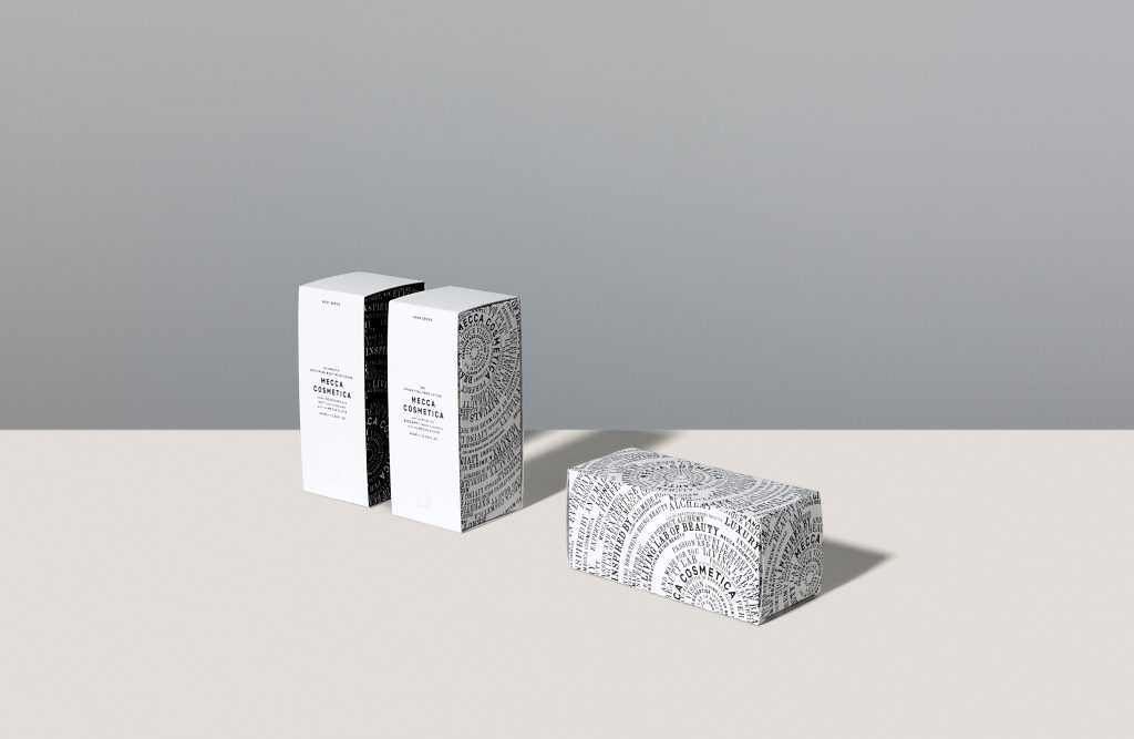 Beauty brand MECCA's Identity design and campaign | Studio Ongarato