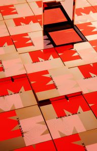 Beauty brand MECCA's Identity design and campaign | Studio Ongarato