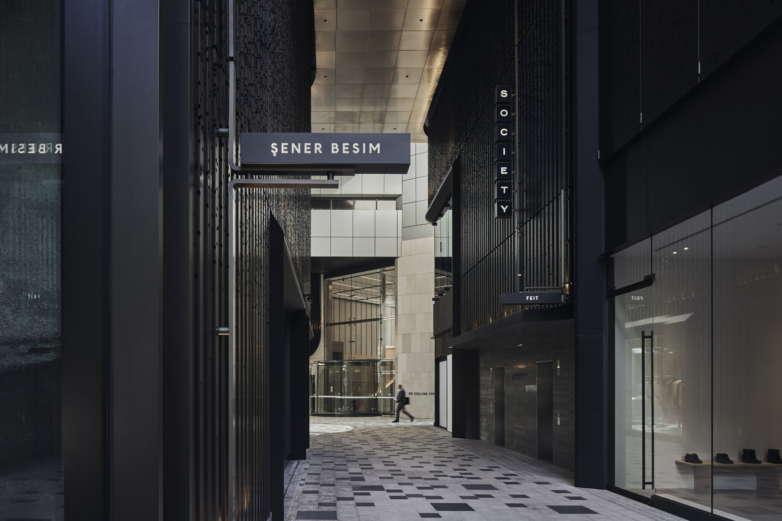 80 Collins Street Signage and Waydfinding