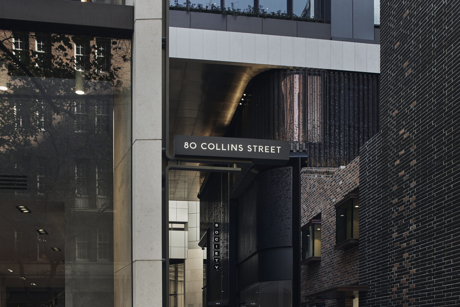 80 Collins Street Signage and Waydfinding