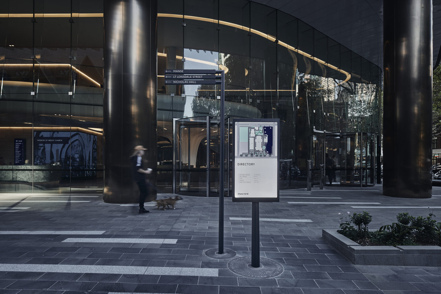 Wesley Place Wayfinding and Signage | Studio Ongarato