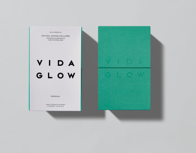 Vida Glow Brand Identity, Packaging and Digital | Studio Ongarato